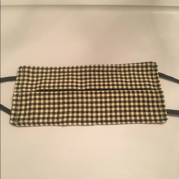 Accessories | Face Mask Blacktan Checkered Gingham Kids | Poshmark